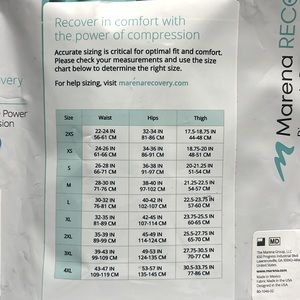 Marena Recovery | Intimates & Sleepwear | Marena Recovery Compression ...